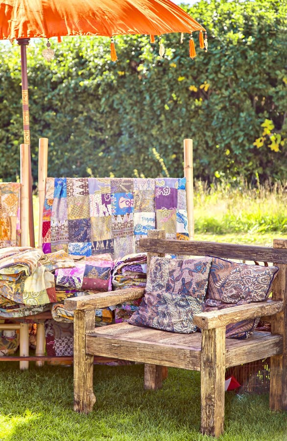 Garden seating area stock image. Image of garden, lawn - 29622275