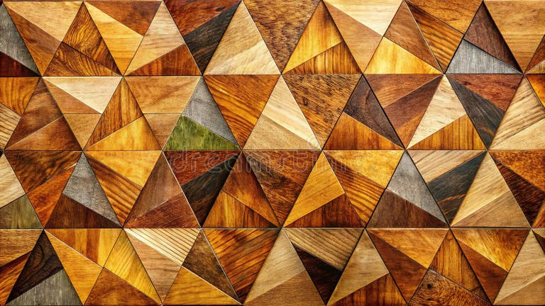 Rustic Geometric Wood Texture Triangles a Stunning Design Element for ...