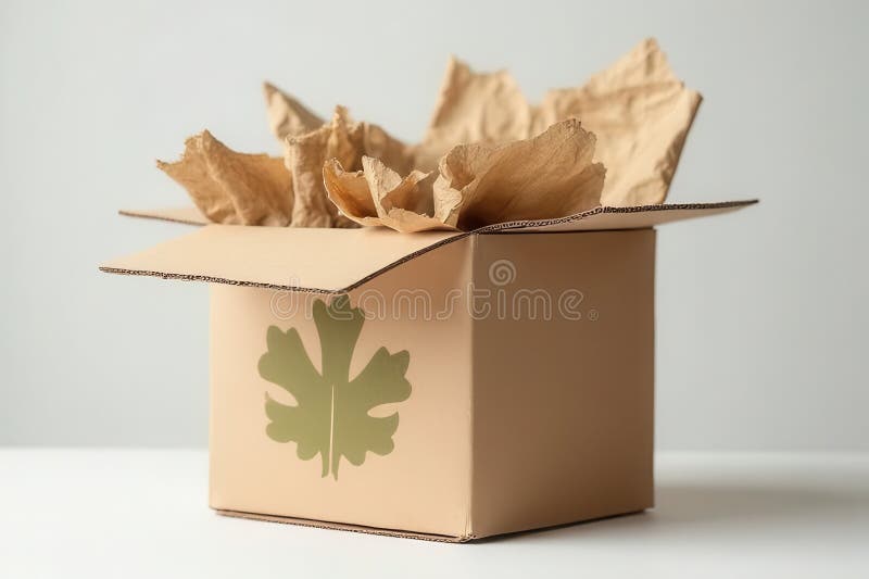 Ecofriendly, Rustic Gifts Packaged in Sustainable Boxes Stock ...