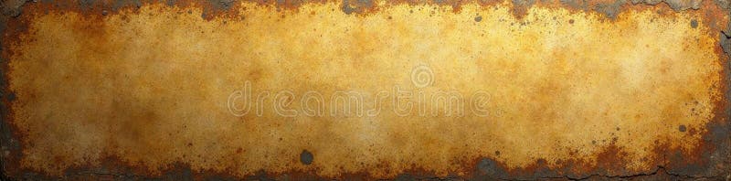 Rustic Gold Horizontal Frame, Weathered Texture, Gilding, Brown, Frame ...