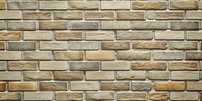 Rustic Gray and Brown Brick Wall Texture a Seamless Background for ...
