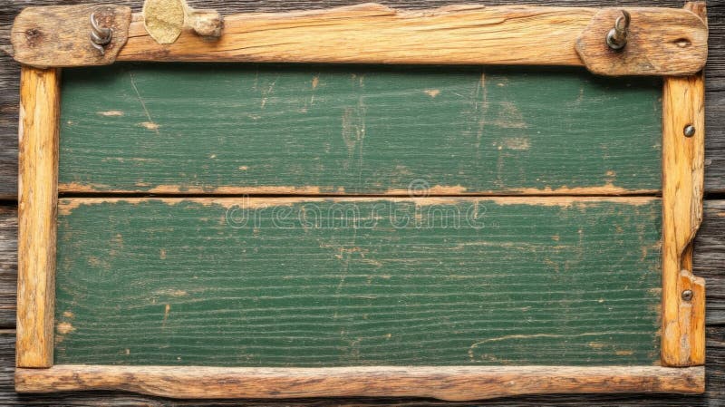 Rustic Green Chalkboard Frame Invites Creativity and Timeless Design ...