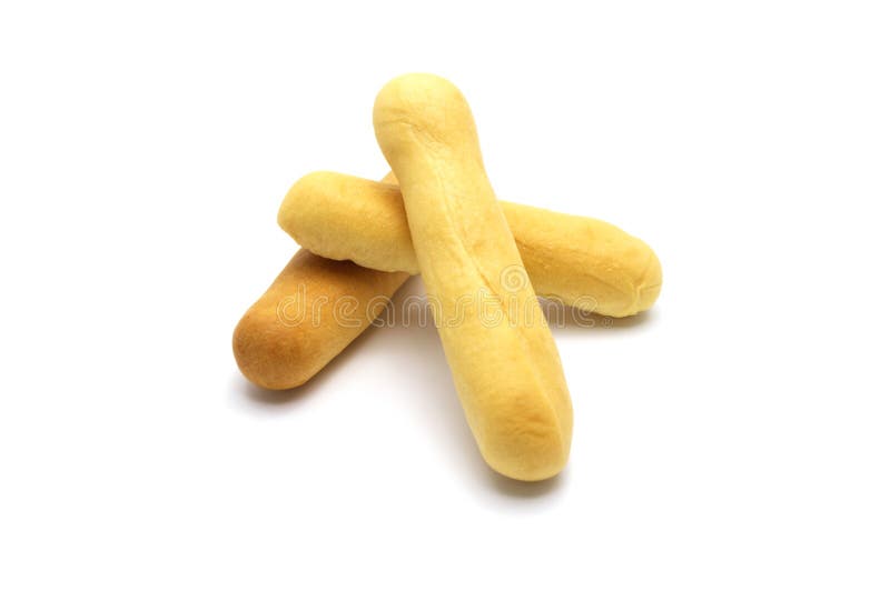 Rustic Grissini Bread Sticks and Broken with Crumbs. Crispy Straw ...