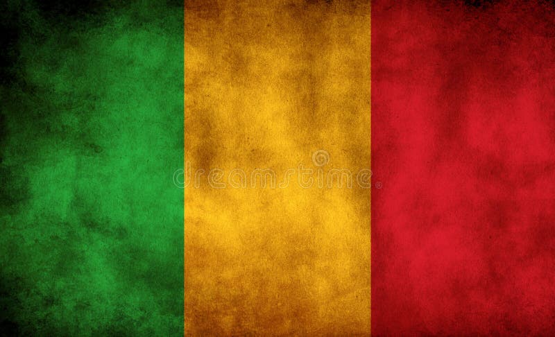 Rustic, Grunge Mali Flag stock photo. Image of backdrop - 167365290
