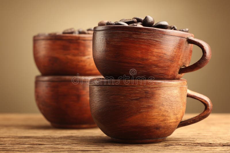 Coffee Stack stock illustration. Illustration of still - 386838882