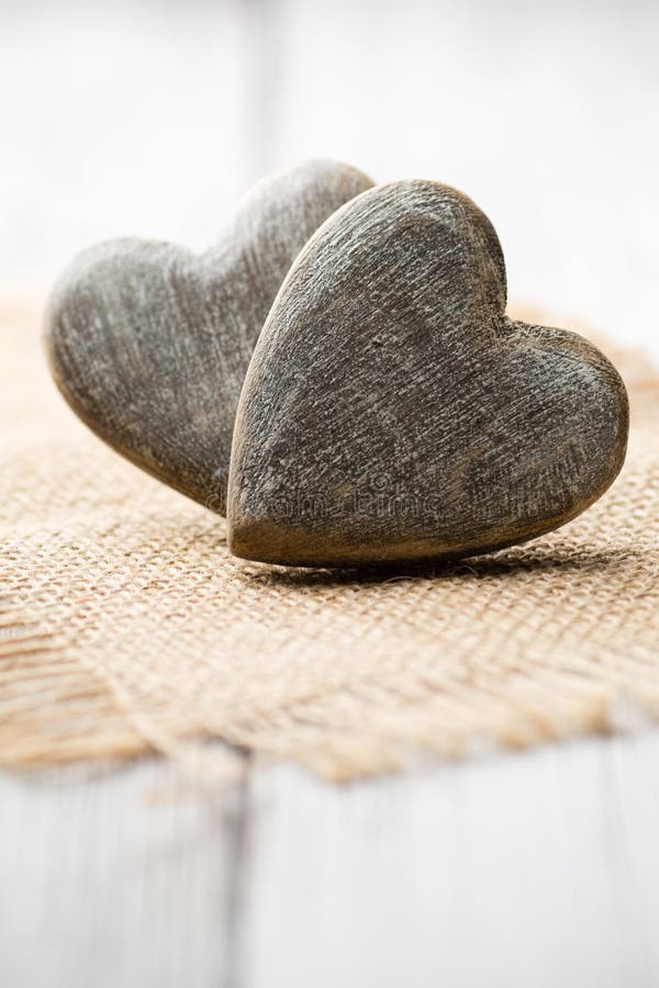 Rustic heart. stock photo. Image of brown, vintage, shallow - 36565586