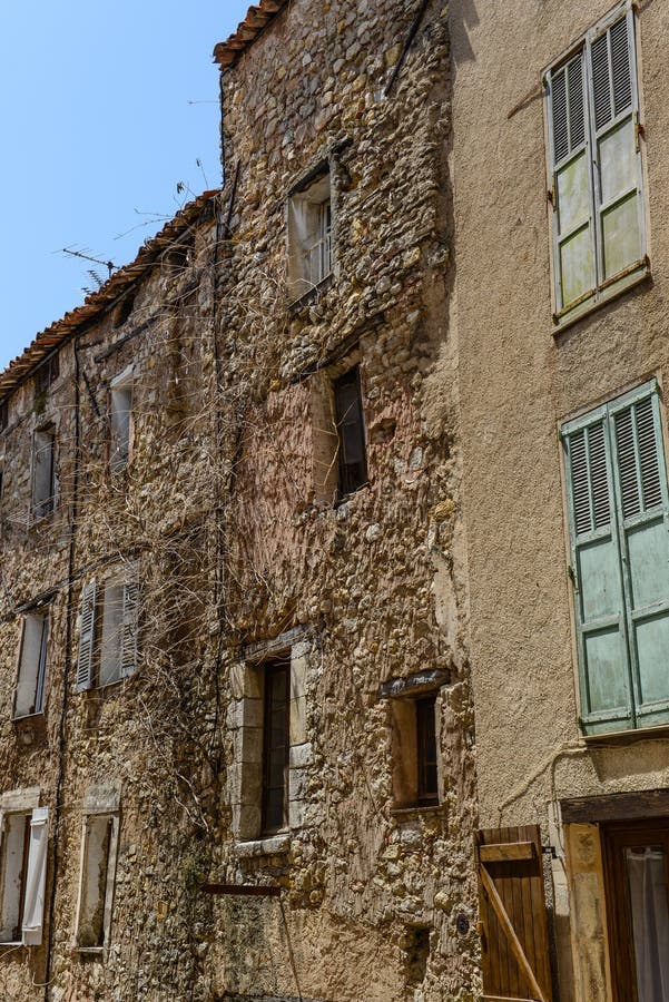 Rustic Home in France stock image. Image of close, open - 29001493