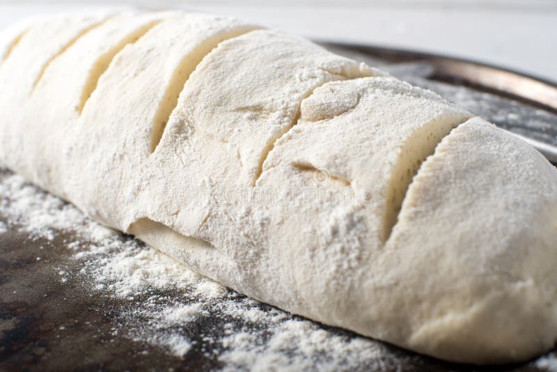 Rustic Homemade Artisan Dough Crusty Bread Stock Image - Image of ...