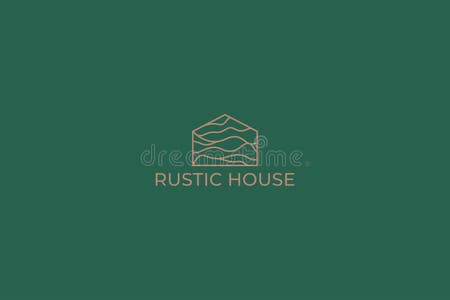 Elegant Real Estate Logo Architecture and Nature Elements Stock Vector ...