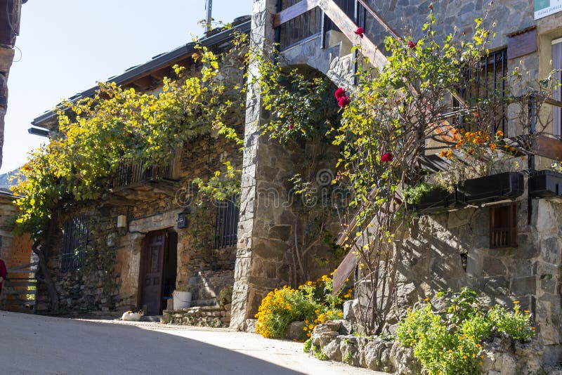 Rustic House in a Medieval Town Stock Photo - Image of romantic ...