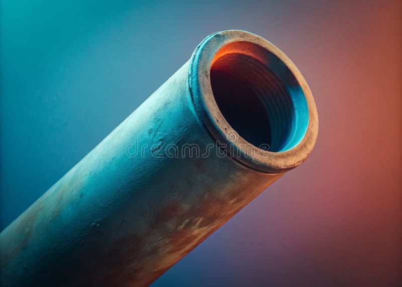 Rustic Industrial PVC Pipe Texture Background a Minimalist Aesthetic ...