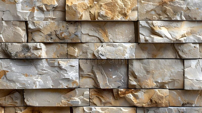 Rustic Interior Design: Natural Beige Stone Wall Texture for Fireplace ...