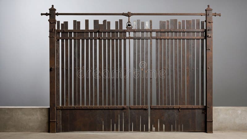 Vintage Industrial Shop Gate