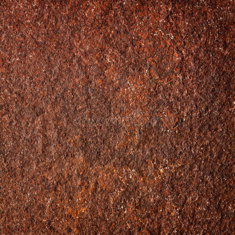 Rustic Iron Texture, Brown Rust on Metal Background Stock Image - Image ...