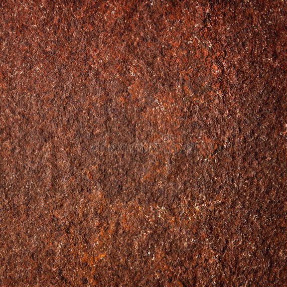 Rustic Iron Texture, Brown Rust on Metal Background Stock Image - Image ...