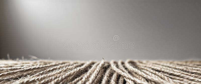 Rustic Jute Texture with Natural Fiber Strands in Vertical Lines Stock ...