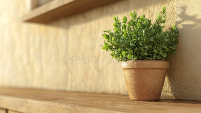 Cozy Rustic Kitchen Featuring Earthy Decor and Green Plant Accents for ...