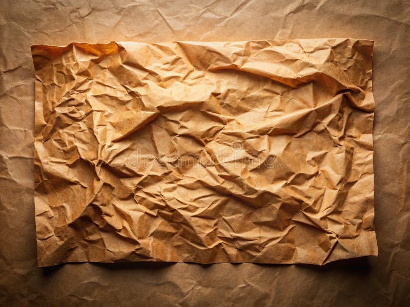 Rustic Kraft Paper Texture an Overhead Aerial View of Brown Textured ...
