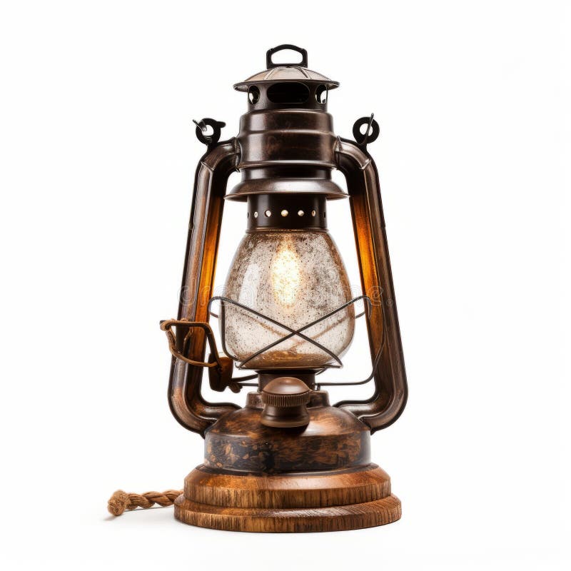 Rustic Lamp - Unique Lighting Fixture for a Vintage Touch Stock ...