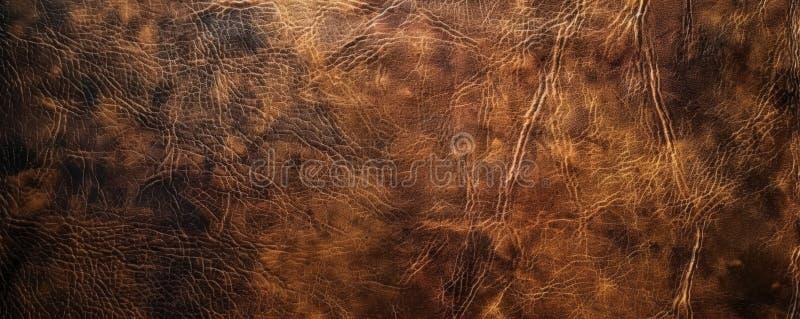 A Rustic Leather Background with a Rich, Brown Texture and Natural ...