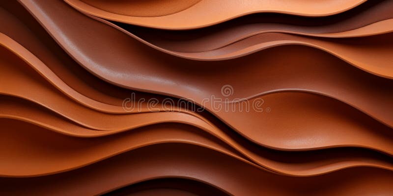 Rustic Leather Creative Abstract Wavy Texture. Stock Image - Image of ...