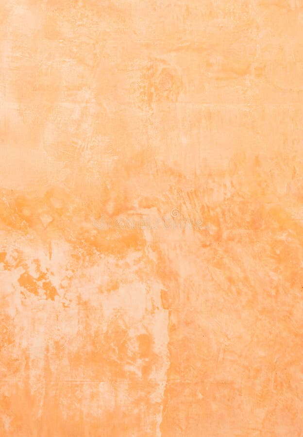 Terracotta Colored Plaster Wall Background Texture Stock Image - Image ...