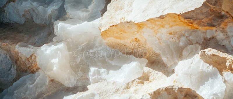 Rustic Light Stone Wall Texture with Rough Surfaces and Blank Central ...