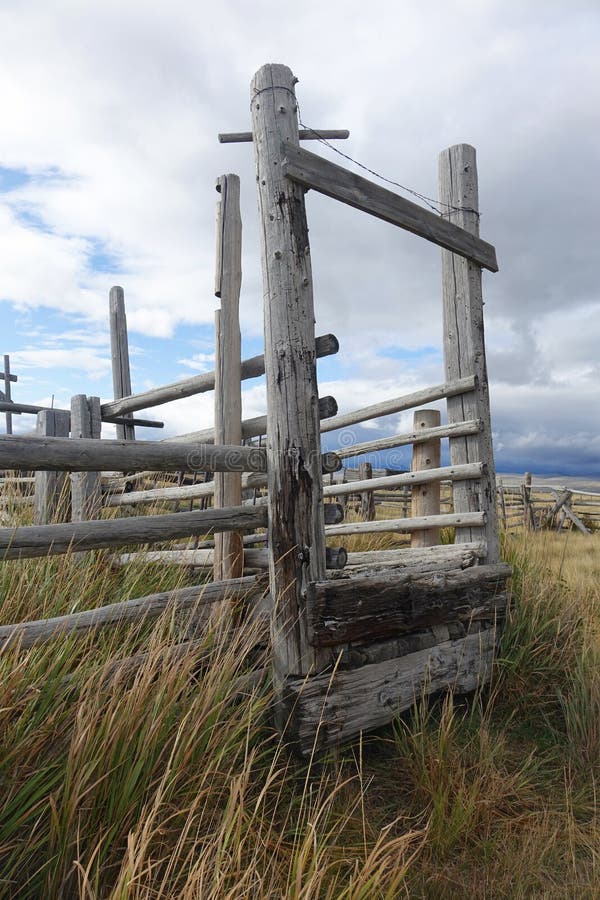 Loading Shoot & Corral - Montana Stock Image - Image of montana, rural ...