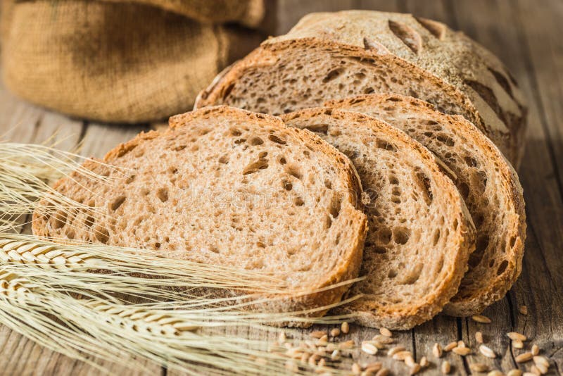 Rustic loaf of bread stock photo. Image of leavened, fresh - 23057654