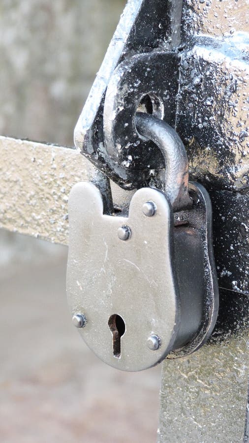 Rustic Lock stock photo. Image of rustic, florida, military - 46595484