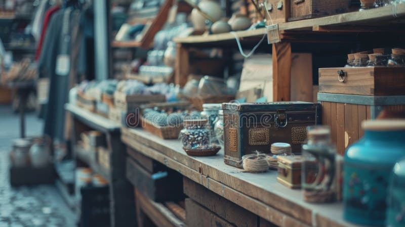 Rustic market stall stock image. Image of cozy, rustic - 356382751