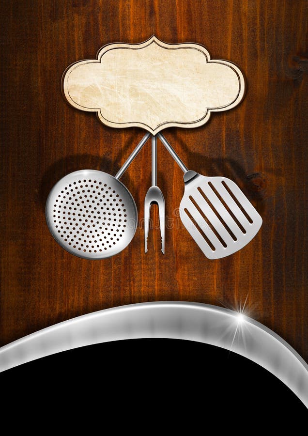 Rustic Menu Template stock illustration. Illustration of cook - 39415951