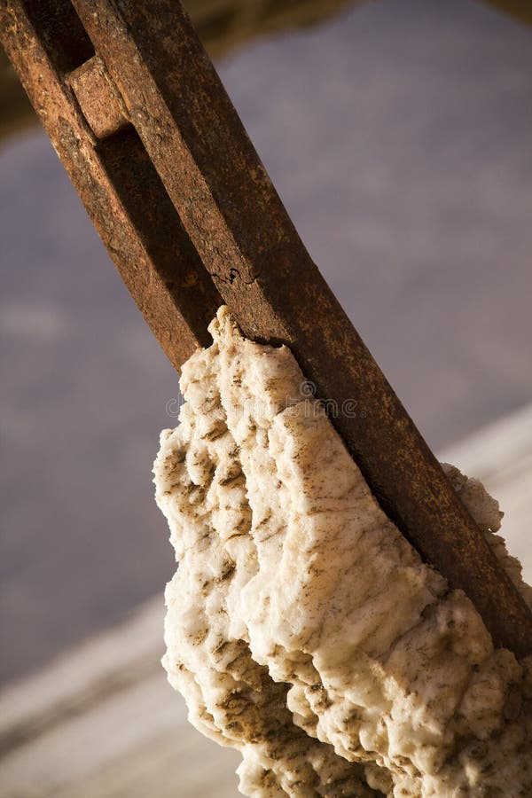 Rustic Metal Part Covered with Salt Stock Image - Image of lifestyles ...