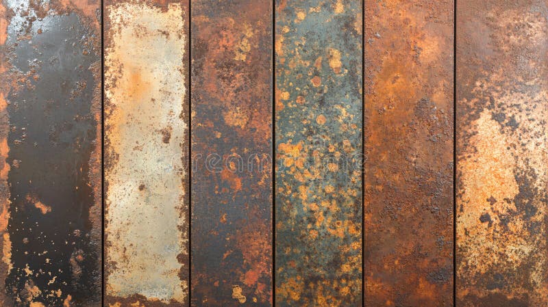 Rustic Metal Texture Background Panels- Oxidized High Quality Image ...