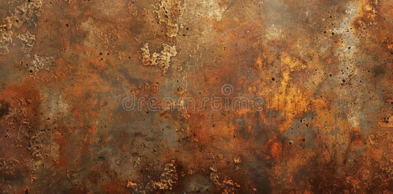Rustic Metal Texture Embraces Decay with a Weathered Concept Stock ...