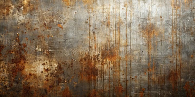 Rustic Metal Texture Weathered Steel Surface with Oxidation and ...