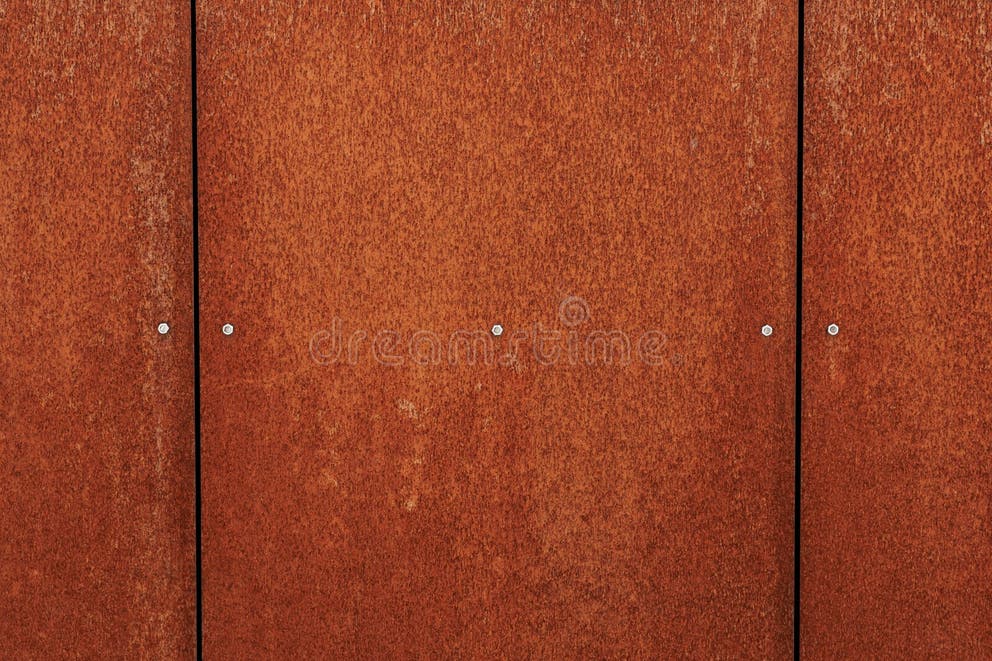Rustic Metal Wall with Texture and Lines Featuring Small Rivets Stock ...