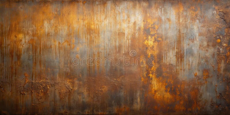 Rustic Metallic Texture Aged Metal Surface with Oxidized Patina and ...