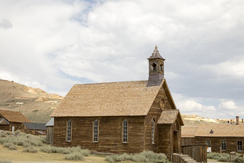 Rustic Methodist church stock photo. Image of america - 98628312