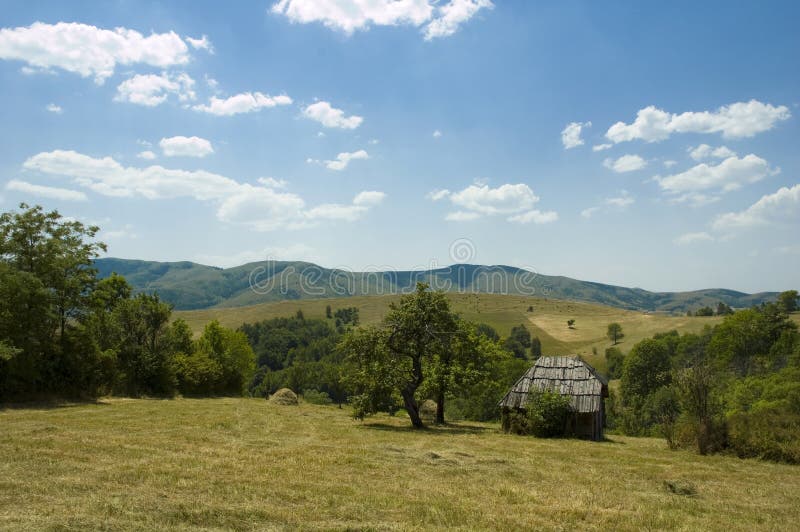 Rustic Mountain Scene Picture. Image: 6192955
