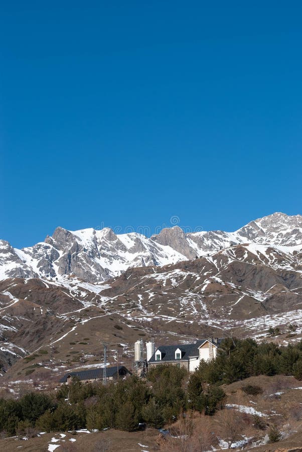 Rustic Mountain Village Set Against a Stunning Natural Backdrop Stock ... Rustic Mountain Village Set Against a Stunning Natural Backdrop Stock ...