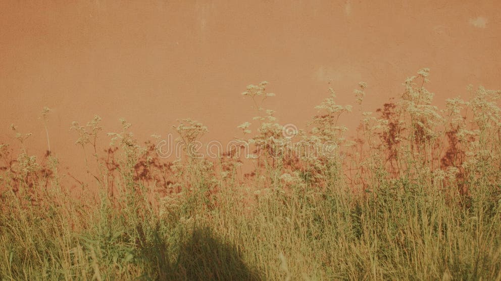 Rustic Mud Wall with Dry Grass Texture in Warm Natural Light Stock ...