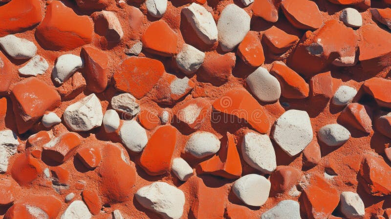 Rustic Mud Wall Texture with Colorful Pebbles for Design Inspiration ...