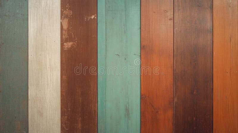 Rustic Multicolored Bamboo Panel Design for Interior Decoration Stock ...