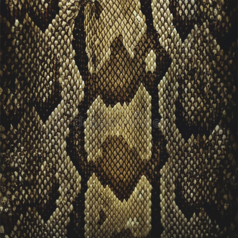 Rustic Natural Snake Skin Vector Texture. Abstract Colorful Background ...