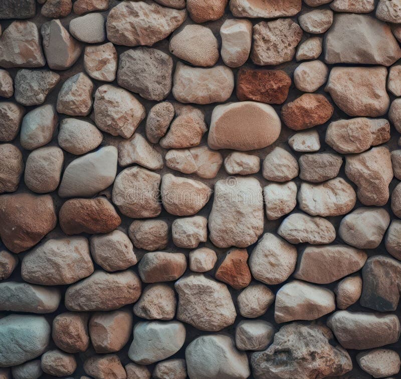 Rustic Natural Stone Wall Texture Stock Illustration - Illustration of ...