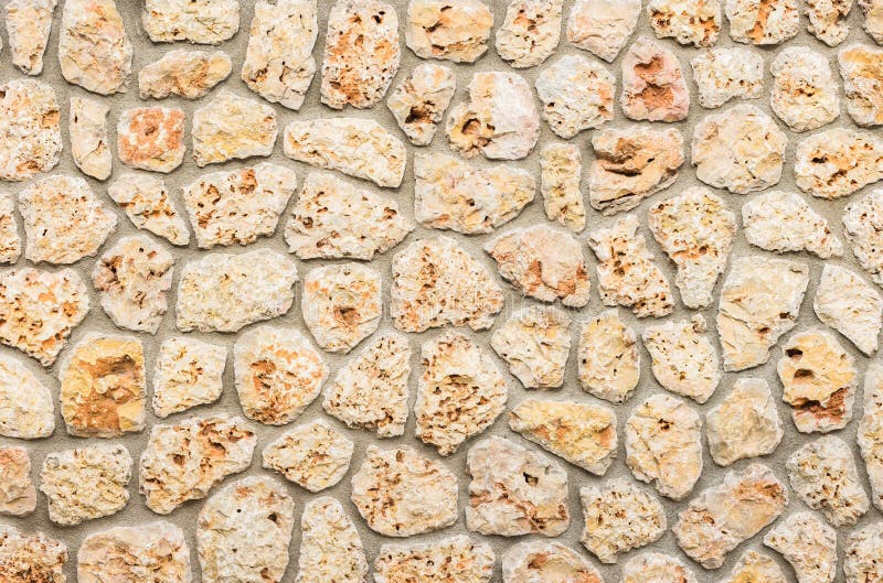 Rustic Nature Stone Wall Facade Background Texture Stock Image - Image ...