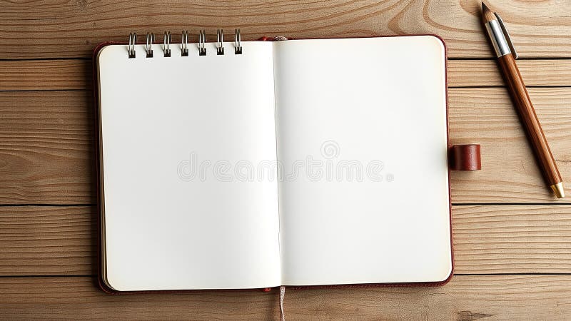 Rustic Notebook Mockup a Stylish Design Template for Stationery ...