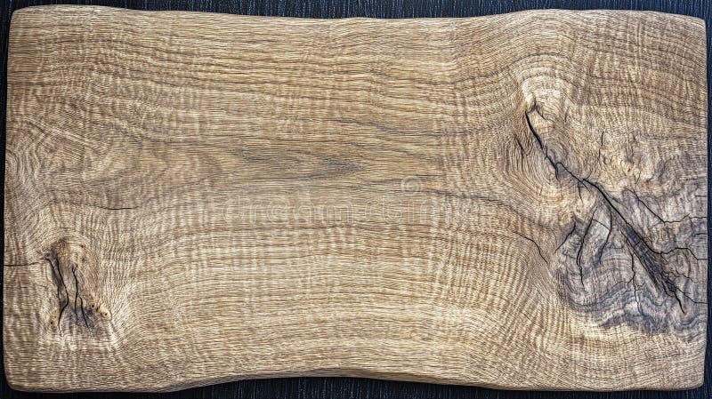 Rustic Oak Wood Plank, Textured Surface, Dark Background, Food Styling ...