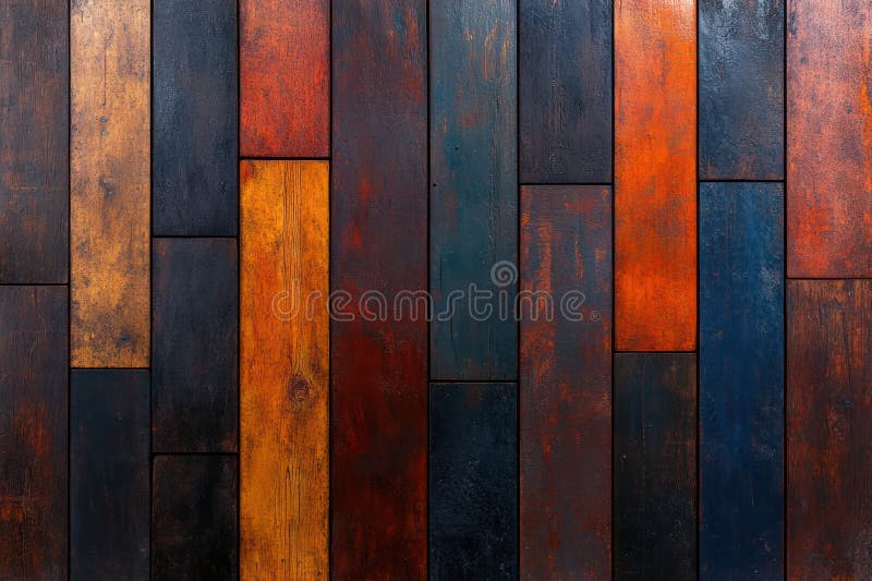 Rustic Oak Wood Texture: Dark Grunge Wall or Floor Background for Table ...